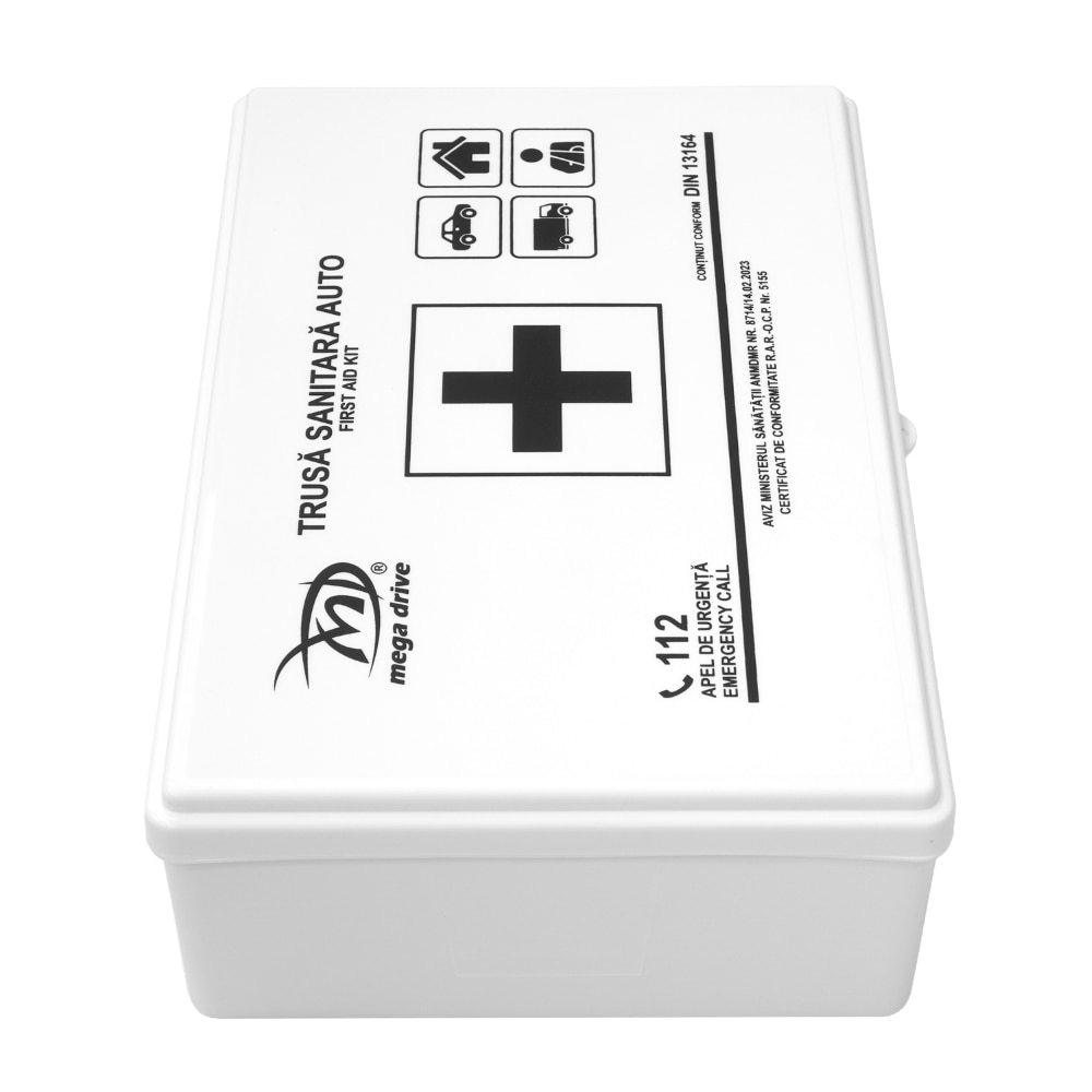 Trusa medicala, SMARTIC®, complet echipata, din plastic, compacta, 256 ...