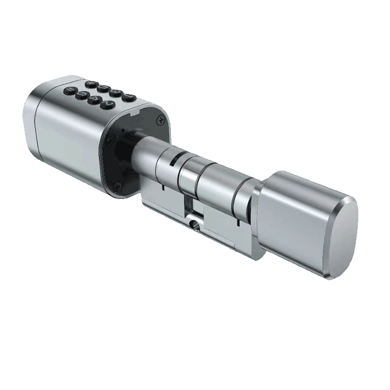 Cilindru incuietoare inteligenta, acces cu cod, amprenta, card NFC ...