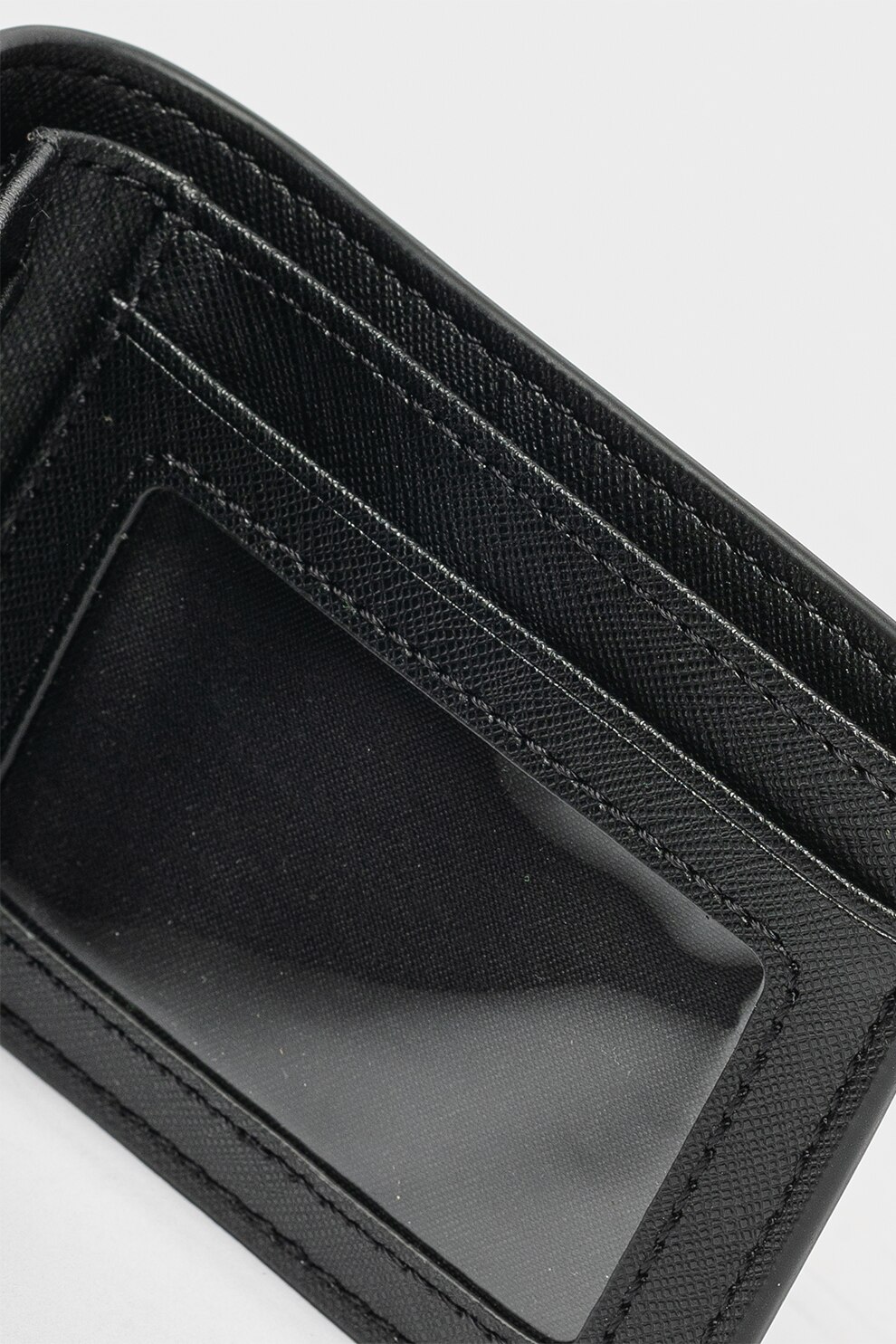 BOSS, Portofel de piele Zair, Negru - eMAG.ro