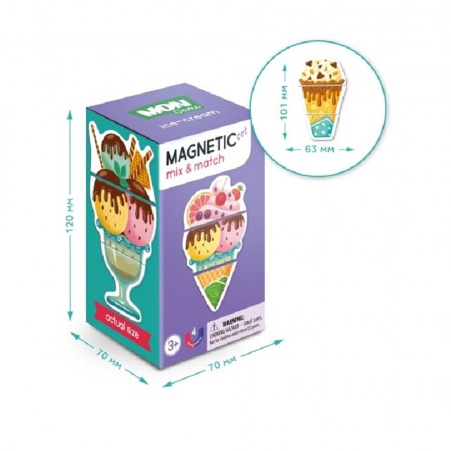 Set figurine magnetice Inghetate 4 buc. Dodo - eMAG.ro