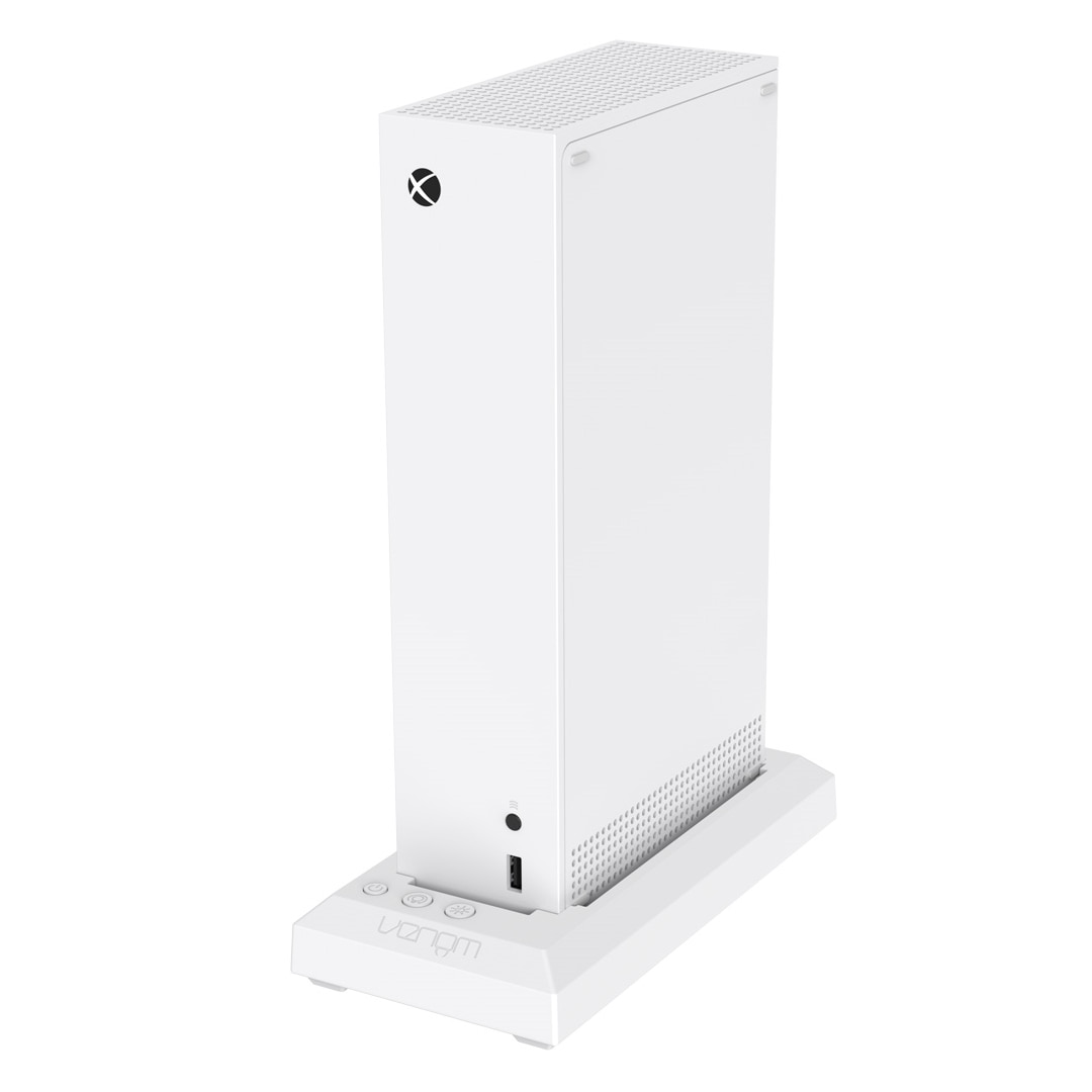 Suport pentru Xbox Series S Venom, VS3510, LED, Multicolor, Alb - eMAG.ro