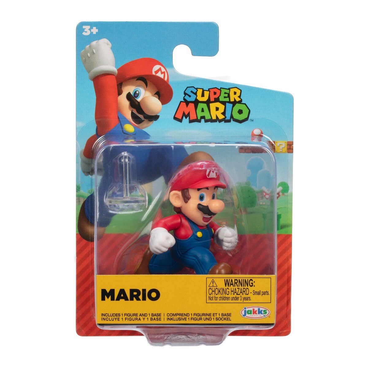 Figurina articulata Nintendo Mario, personaj Mario Running Pose, 6 cm ...