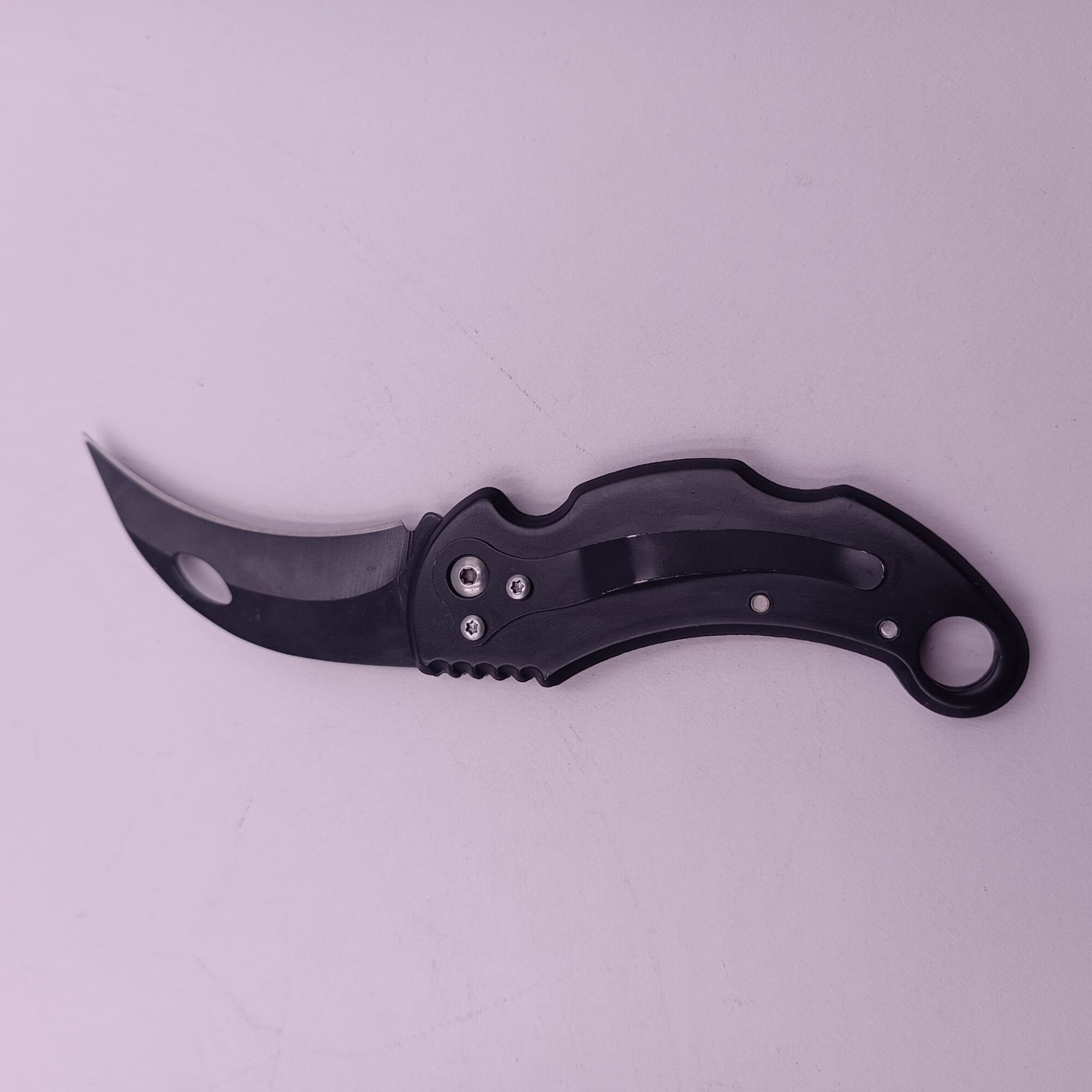 Cutit Curbat Model Dragon, Sistem Prindere Curea, Otel, Inel Agatare ...