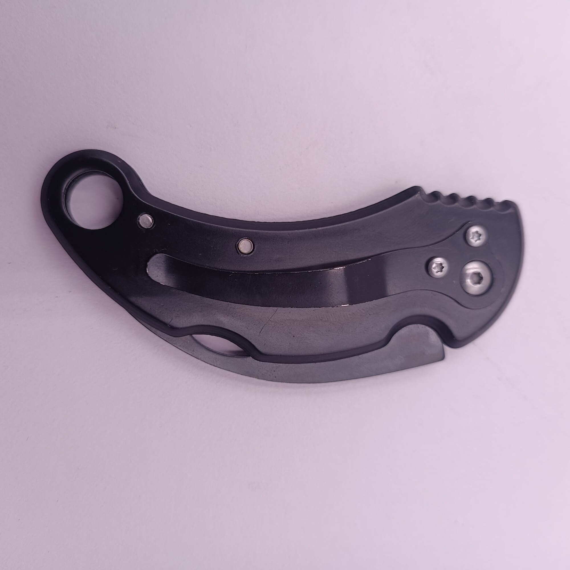 Cutit Curbat Model Dragon, Sistem Prindere Curea, Otel, Inel Agatare ...