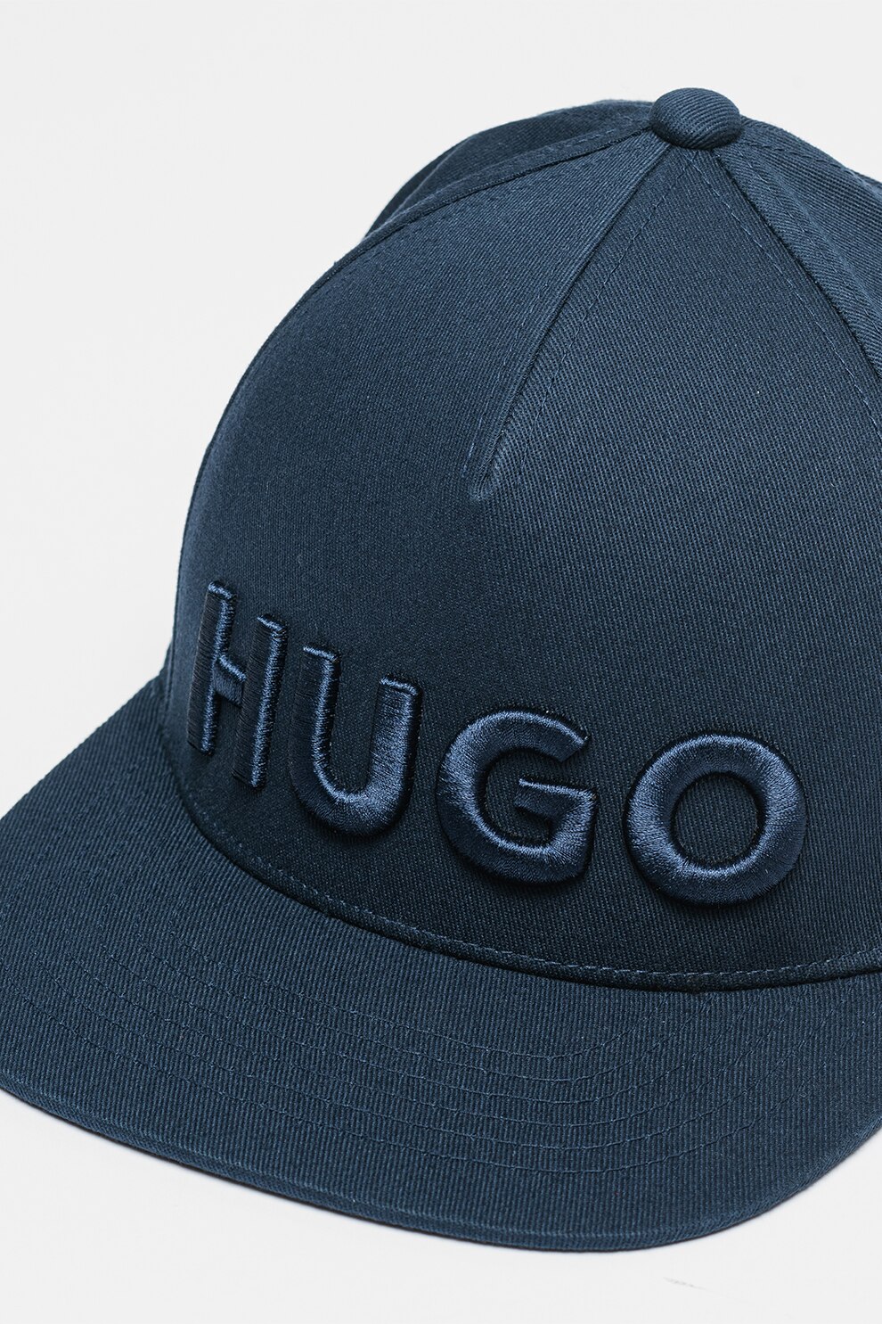 HUGO, Sapca cu broderie logo, Bleumarin, 60 CM - eMAG.ro
