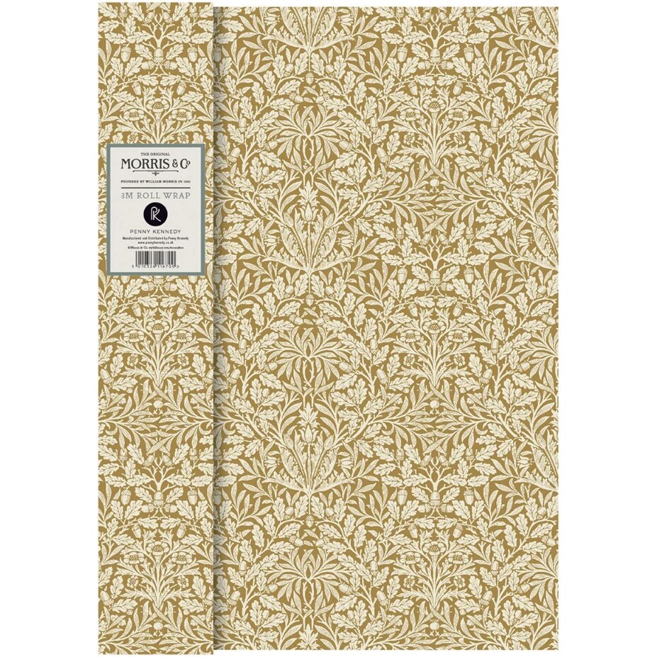 Hartie de impachetat - Acorn Gold, Cu model, 70 x 300 cm - eMAG.ro