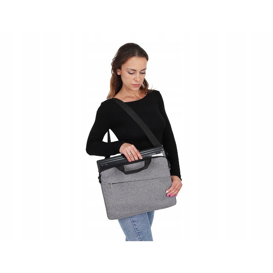 Geanta pentru Laptop Velixo®, Dimeniune Maxima 15.6" Inch, Inchidere cu ...