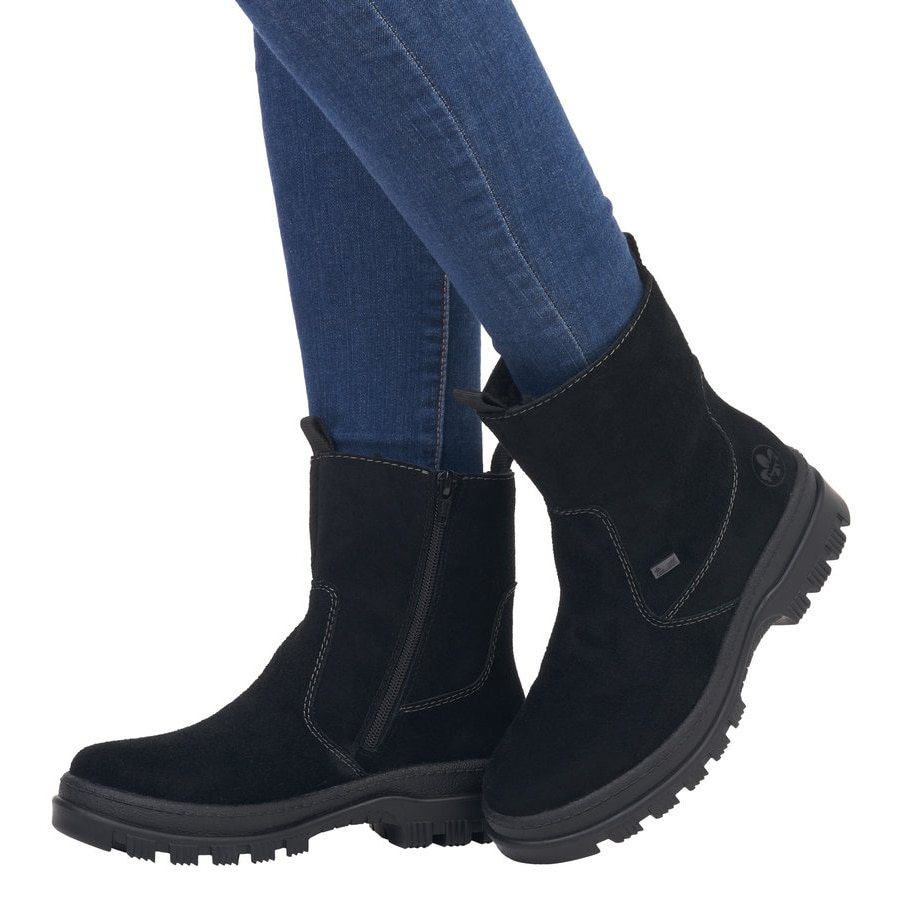 Ghete dama TEX X8250 00 negru velur - eMAG.ro