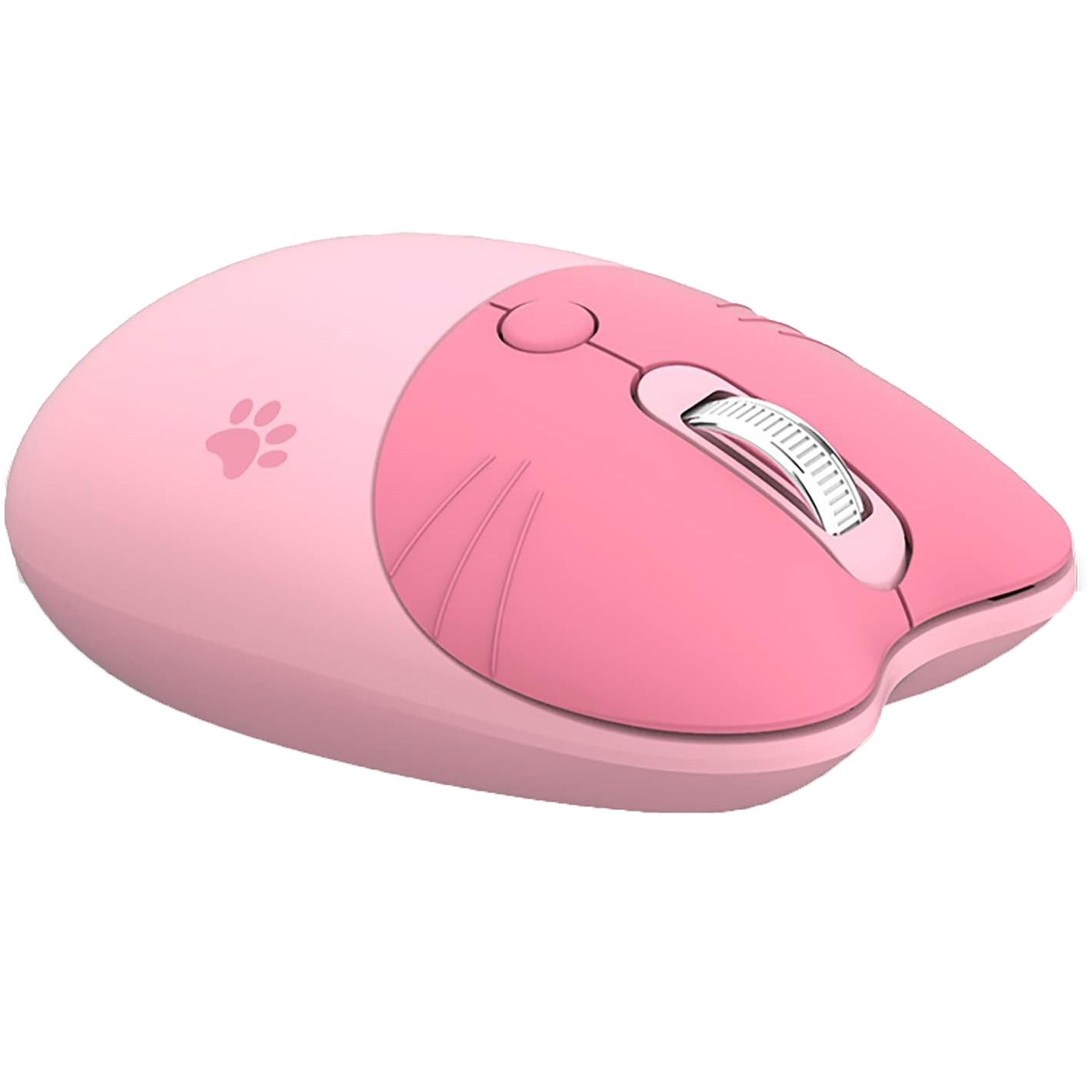 Mouse wireless, sundiguer, Silentios, 2,4 GHz, 1200 DPI, Ergonomic, Roz ...