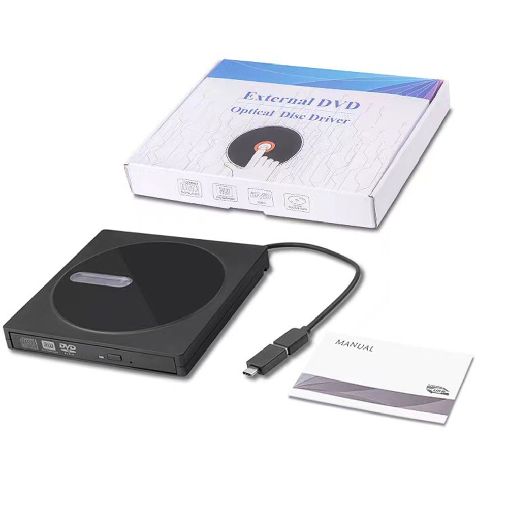Unitate CD externa USB3.0 / Type-C, inscriptionare DVD, DVD / CD ...