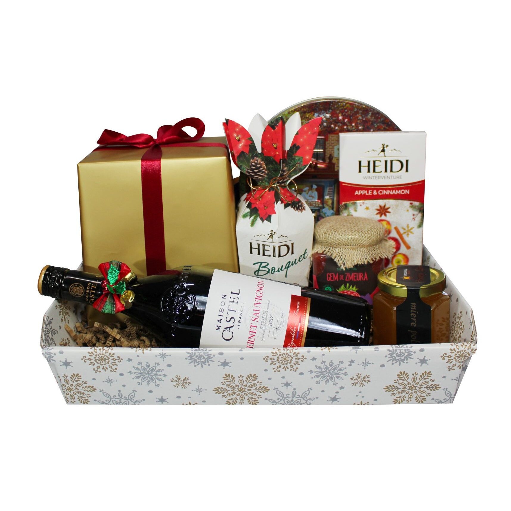 Cos Cadou cu 8 produse Beautiful Red - eMAG.ro