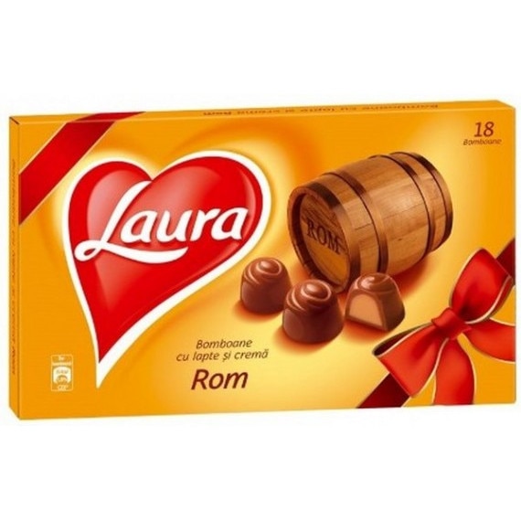 Praline de ciocolata cu rom Laura 138 gr - eMAG.ro