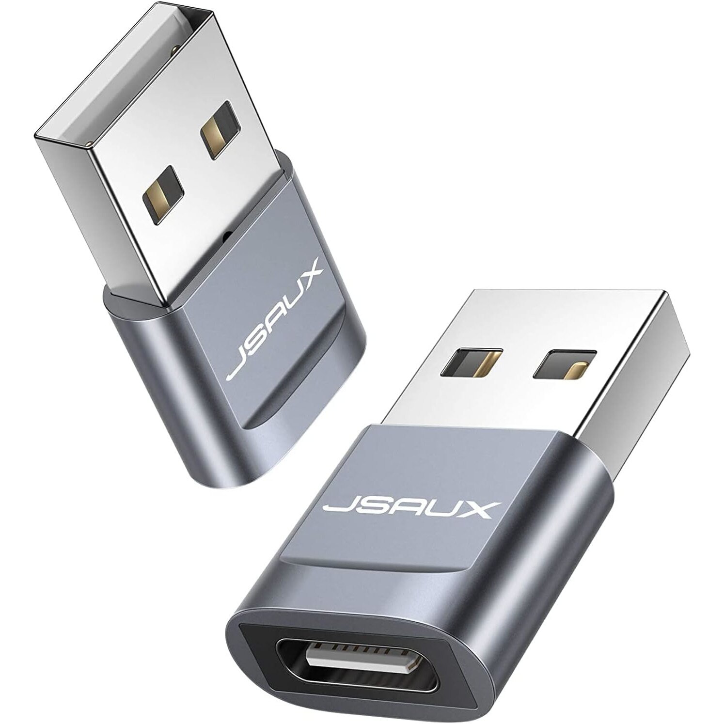 Mufa cablu 2 in 1, Jsaux, 2 buc, USB C la USB A, universal - eMAG.ro