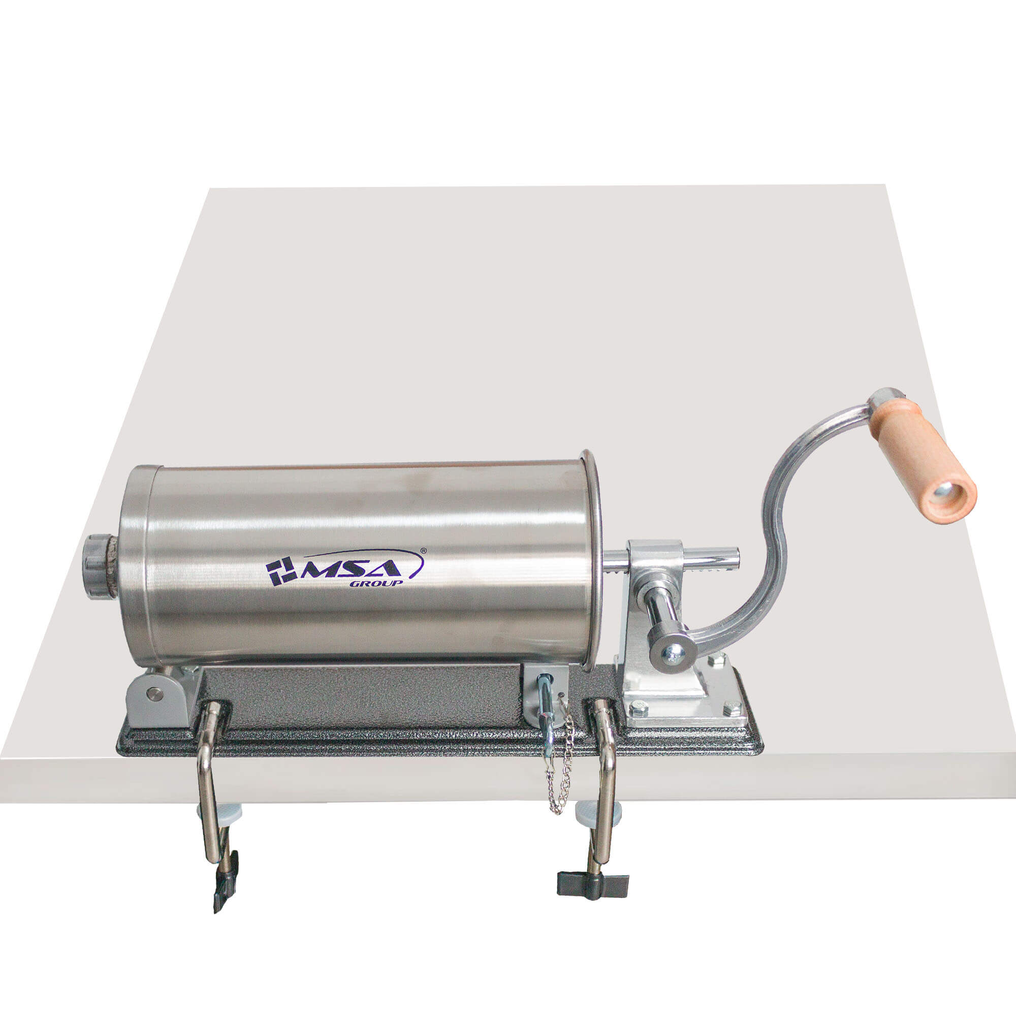 Aparat Pentru Umplut Carnati, 3Kg, MSA, Orizontal Din Inox, 4 Palnii ...