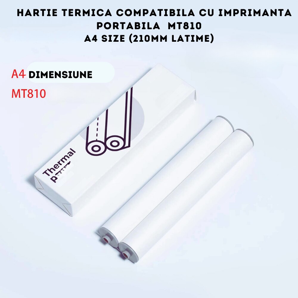 Hartie termica premium specializata de inalta definitie compatibila cu ...