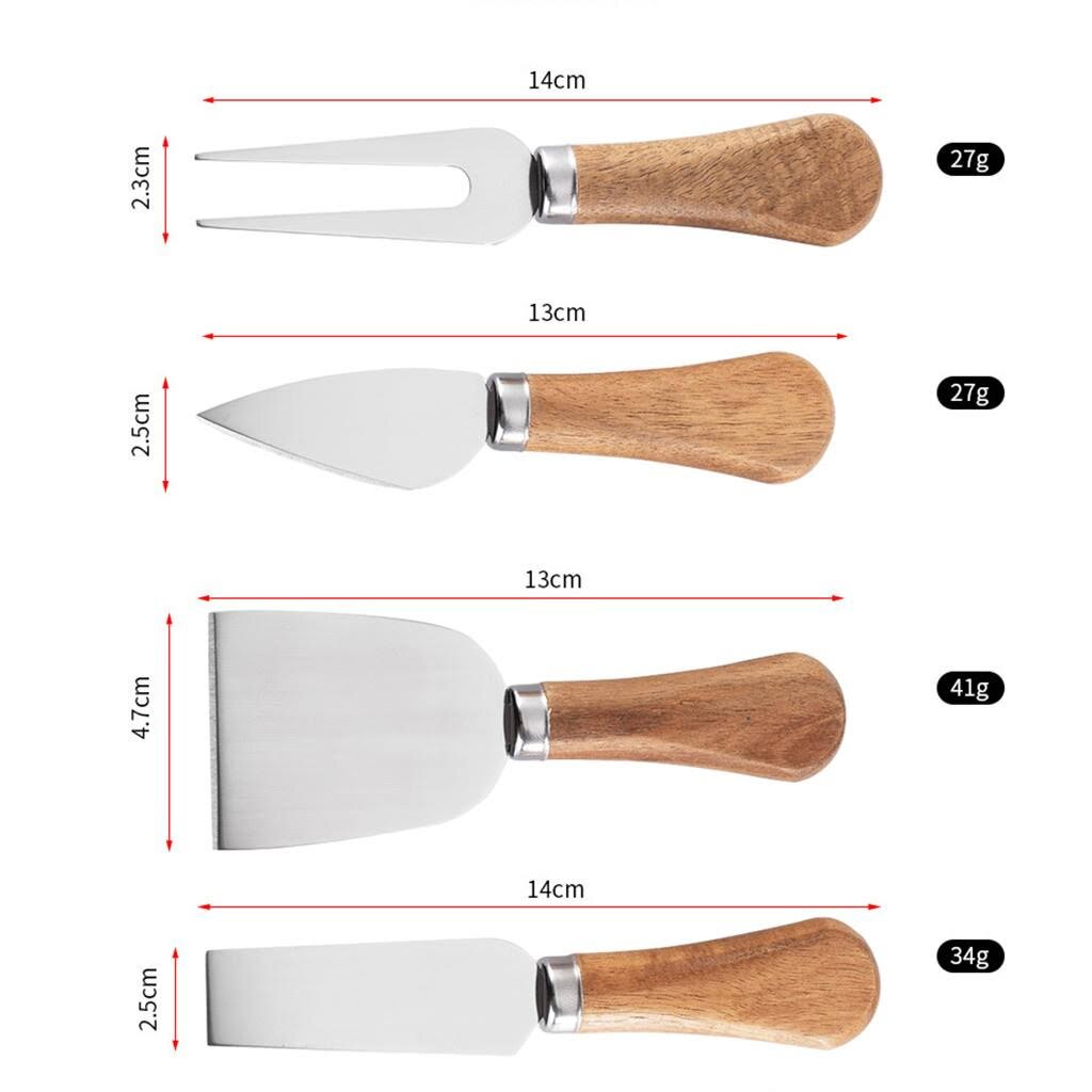 Set Flippy de 4 cutite pentru branza - Durabile, Elegante si Versatile ...