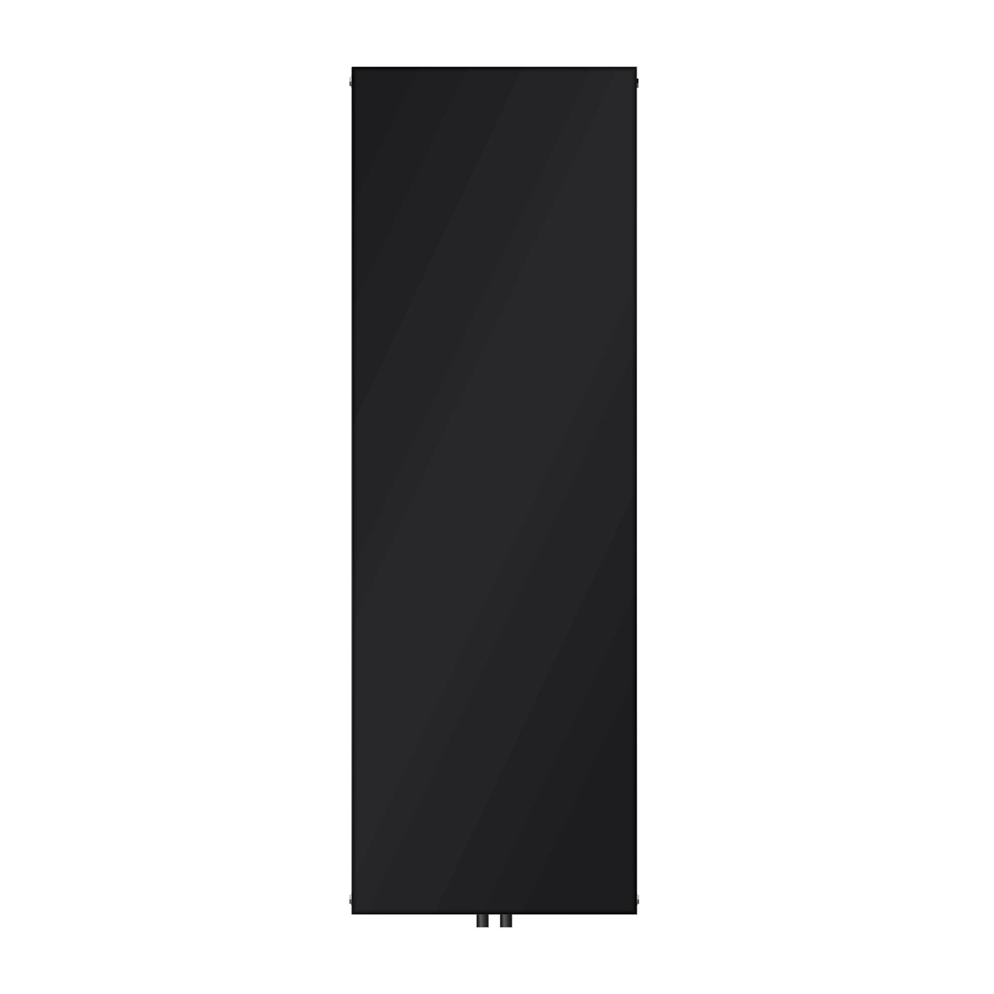 Radiator LuxeBath, otel, negru mat, 452x1800mm, conductivitate termica ...