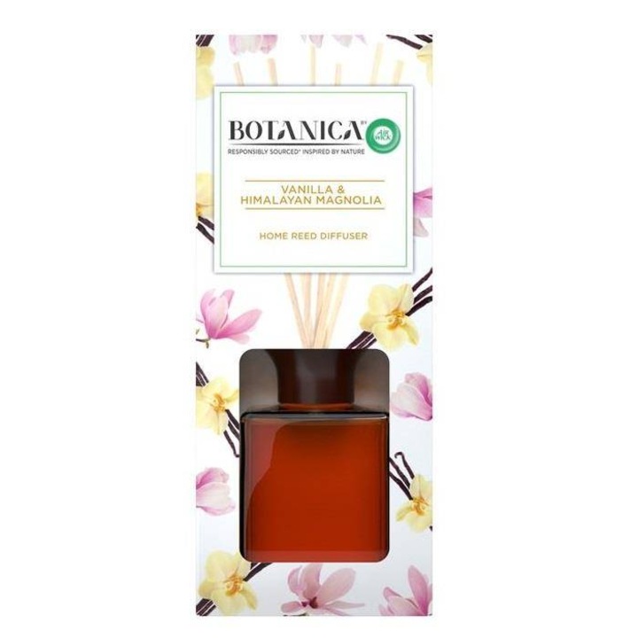 Betisoare parfumate Botanica, Air Wick, Vanilie si Magnolie, 80 ml ...