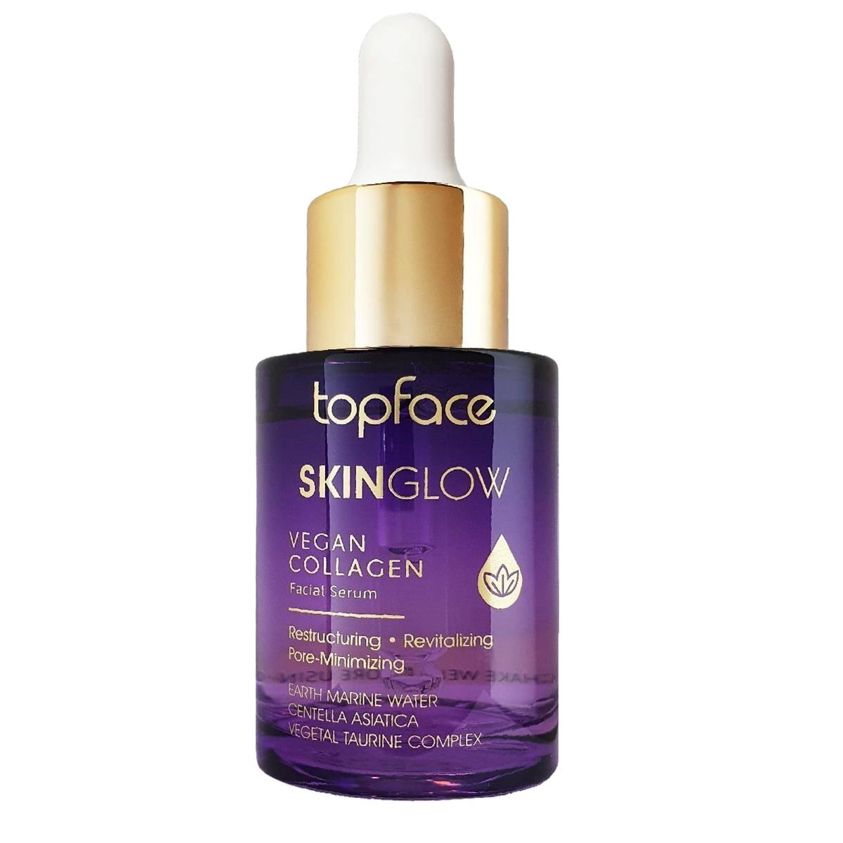 Serum facial Topface Skinglow, vegan, Collagen, revitalizant, 30ml ...