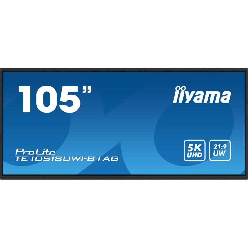 Monitor tactil, iiyama, 5K UHD, 21:9 / HDMI USB-C DP / WiFi Android ...