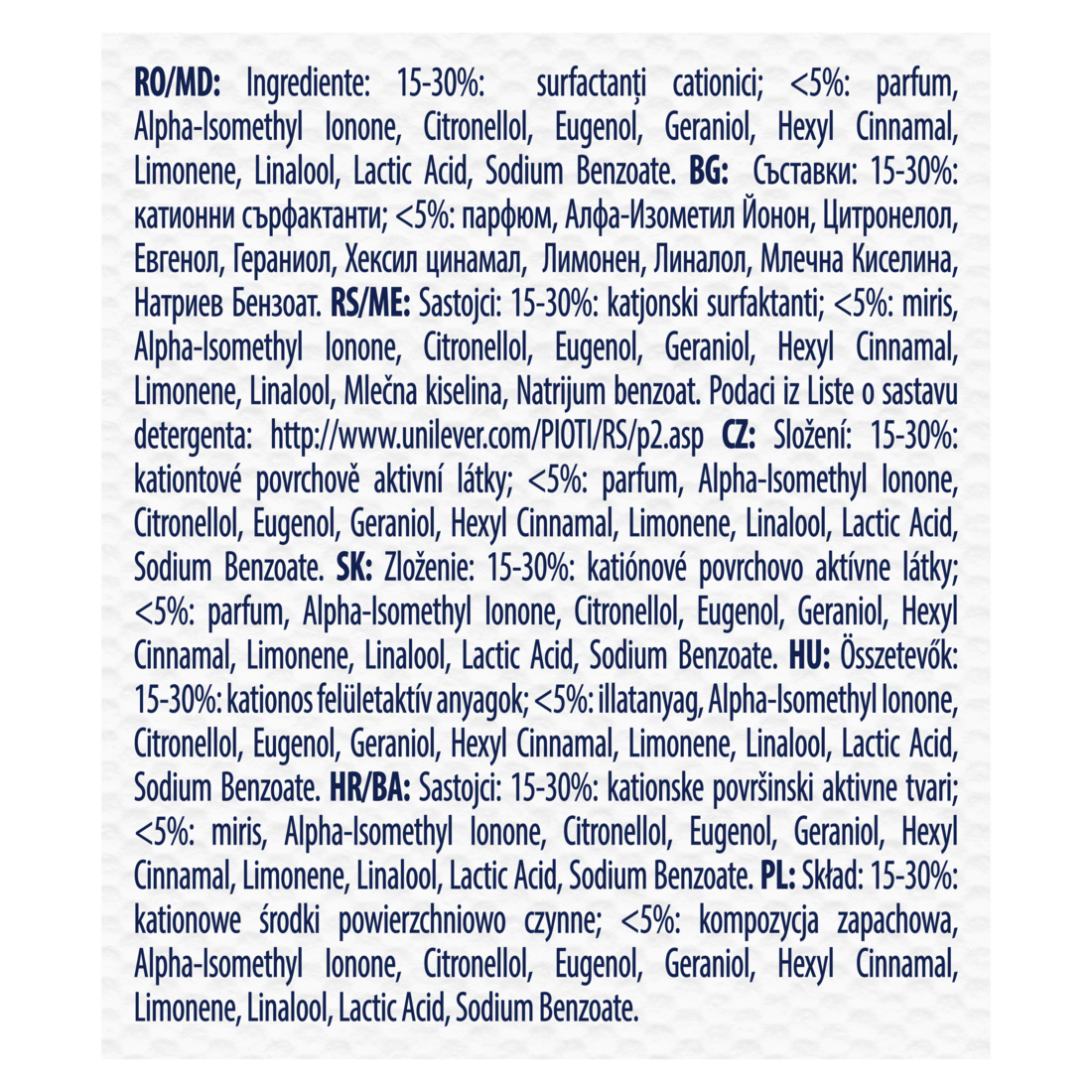 Balsam de rufe Coccolino Intense Fresh Sky, 58 spalari - eMAG.ro