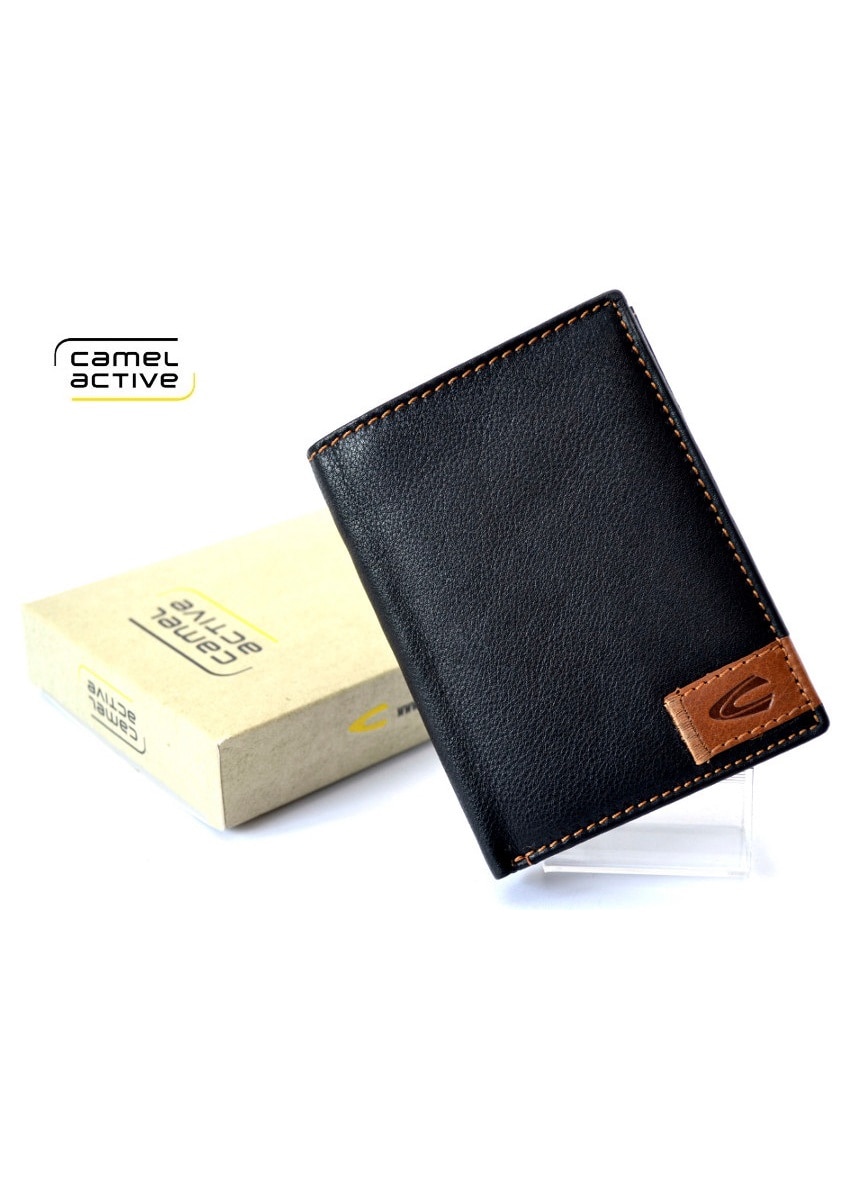Portofel barbati, Camel Active, Piele, Compartimentat, Negru - eMAG.ro