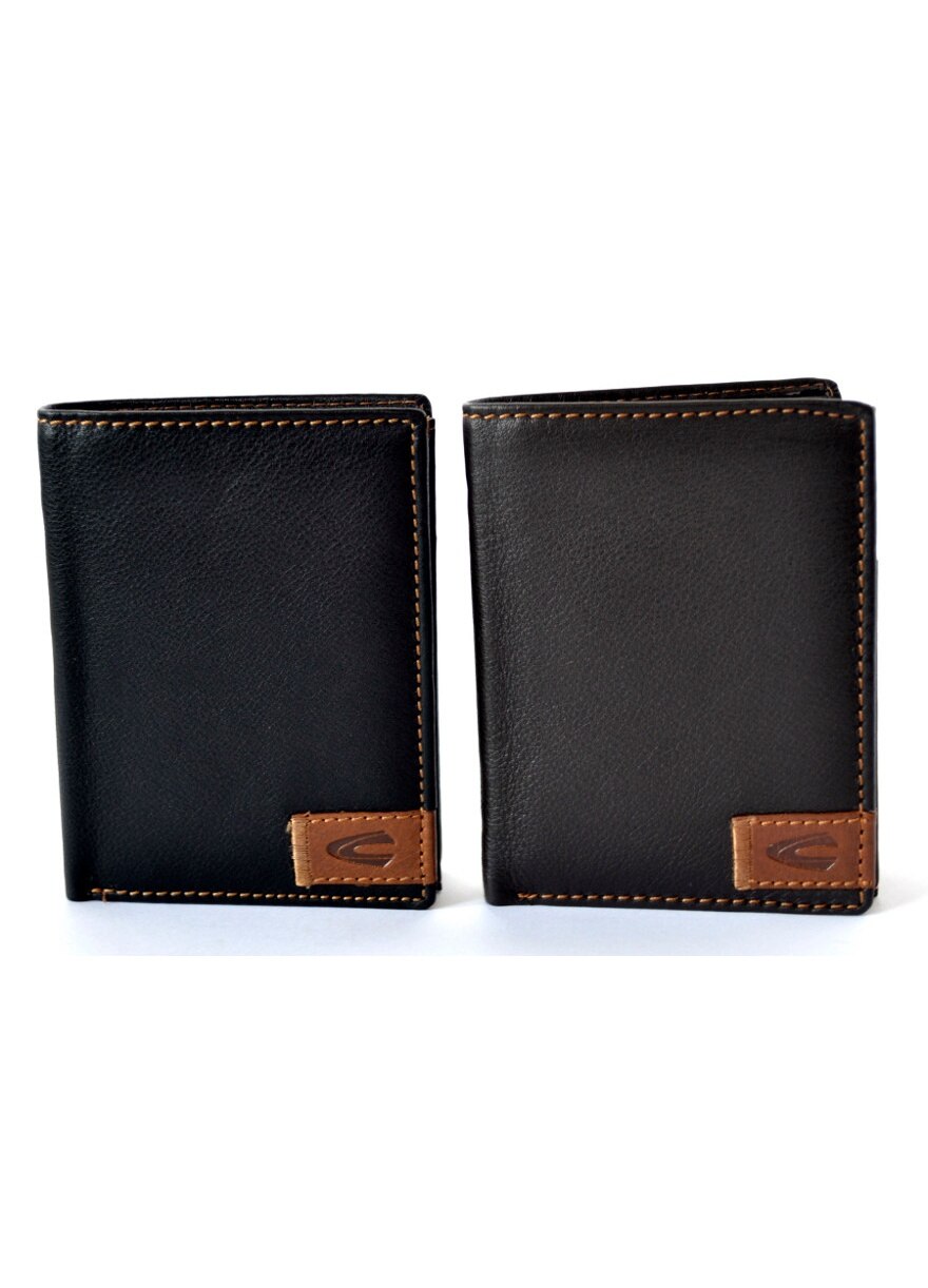 Portofel barbati, Camel Active, Piele, Compartimentat, Negru - eMAG.ro