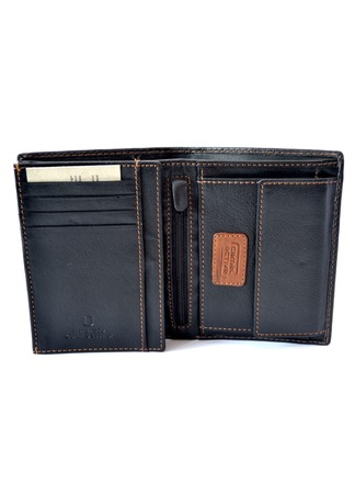 Portofel barbati, Camel Active, Piele, Compartimentat, Negru - eMAG.ro