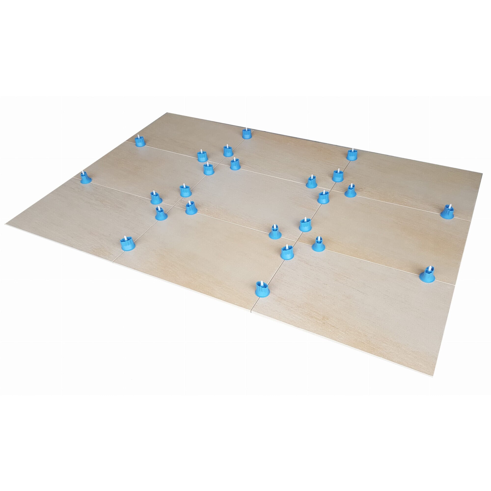 Set 100x baze nivelare pentru gresie si faianta Twist Level, 2mm ...