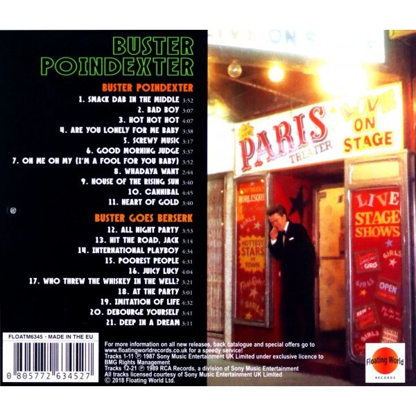 Buster Poindexter: Buster Goes Beserk / Buster Poindexter [CD] - eMAG.ro