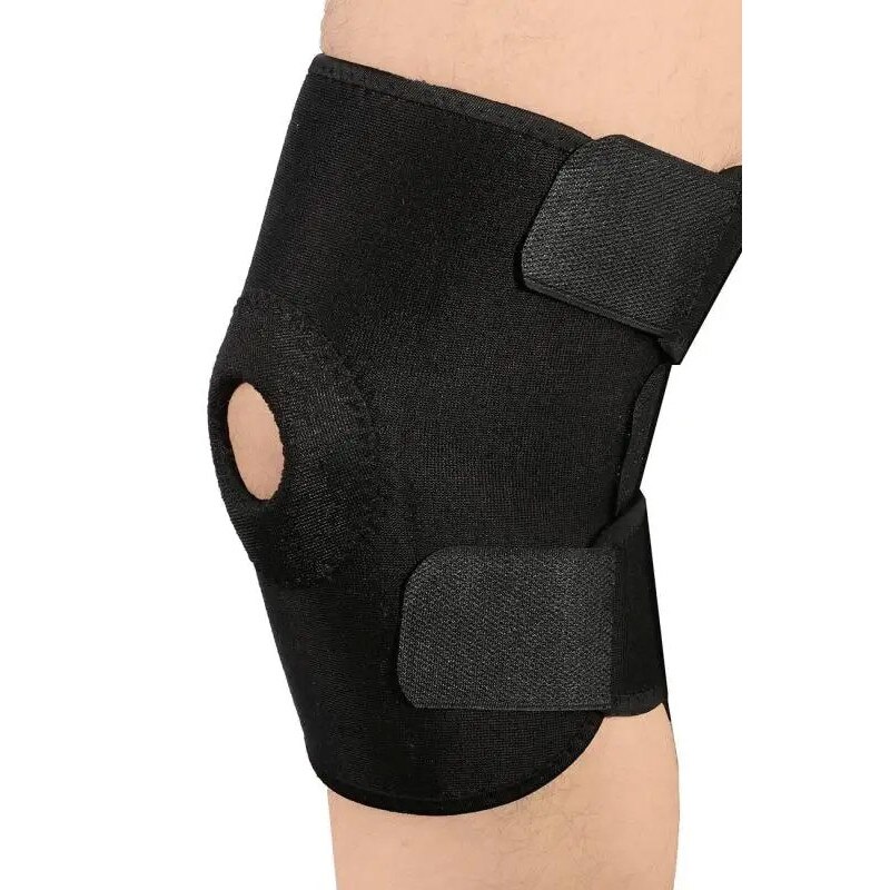 Orteza mobila KneeRehab pentru genunchi, cu suport rotulian deschis ...