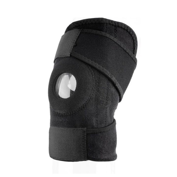 Orteza mobila KneeRehab pentru genunchi, cu suport rotulian deschis ...