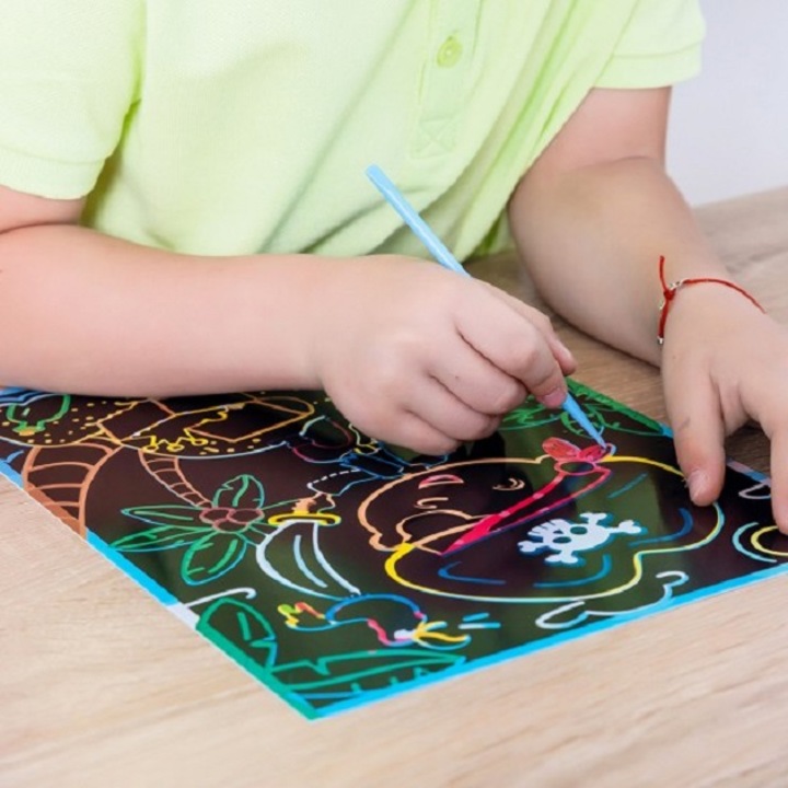 Plansa razuibila gravura Pirat A4 Dodo - eMAG.ro