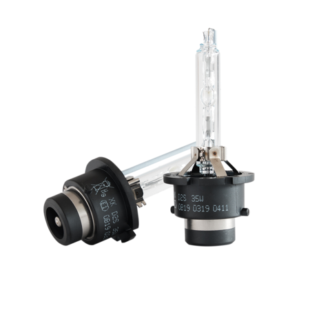 Set 2 becuri xenon soclu D2S Tudis Quick StaRT lumina ALB rece 6000k ...