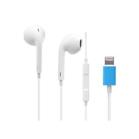 Casti Apple, JENUOS®, Lightning, Alb - eMAG.ro