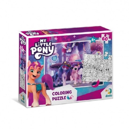 Пъзел за оцветяване My Little Pony 2 в 1 - eMAG.bg