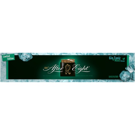 Ciocolata neagra cu menta si aroma de gin tonic, After Eight, 400g ...