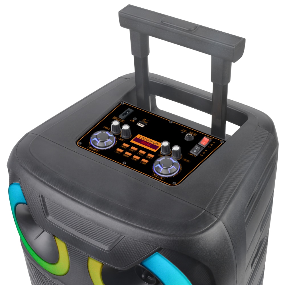 Boxa Portabila 15" cu Bluetooth, FM, USB, SD Card, AUX, Soundvox NDR ...