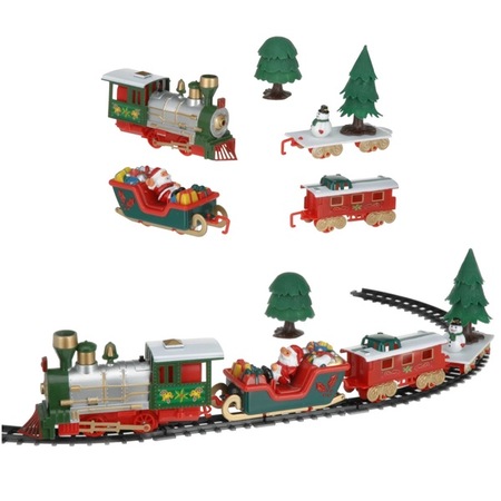 Trenulet muzical pentru pomul de Craciun - eMAG.ro