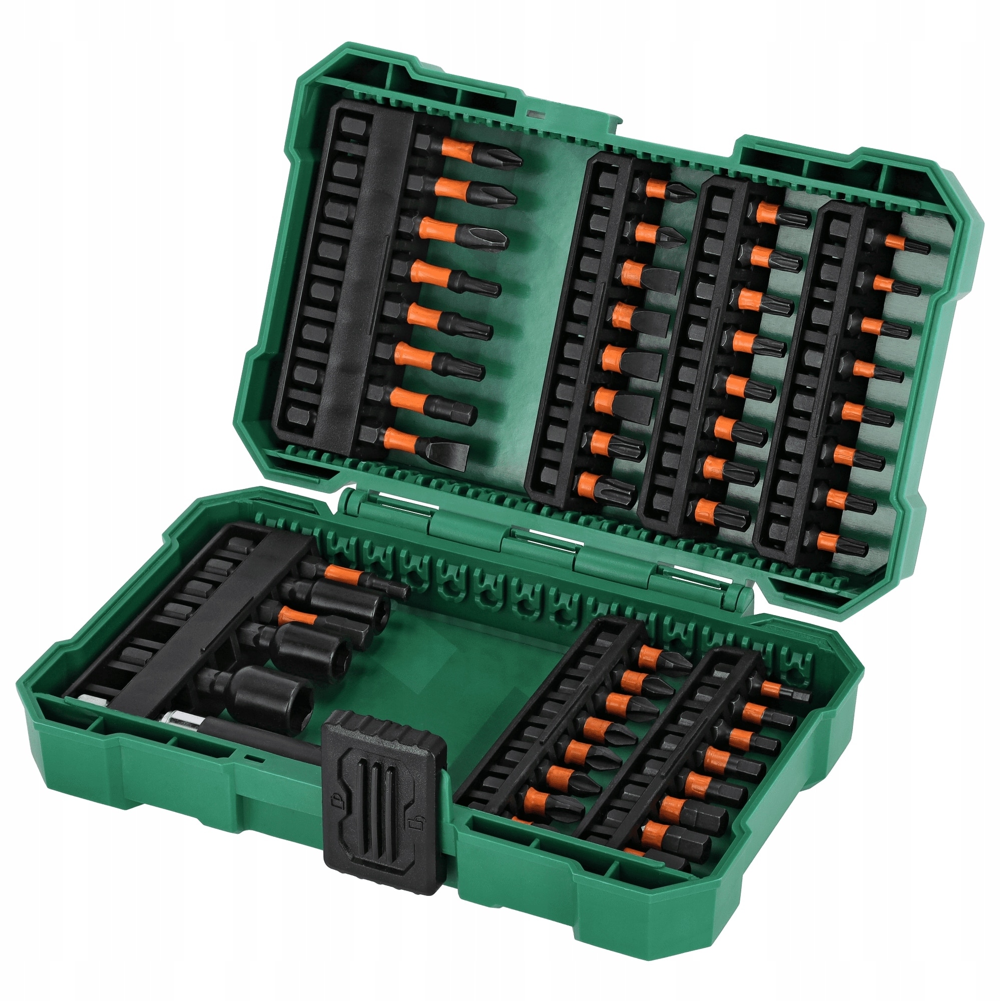 Set 54 biti de impact si prize, Stalco, Otel, Negru - eMAG.ro