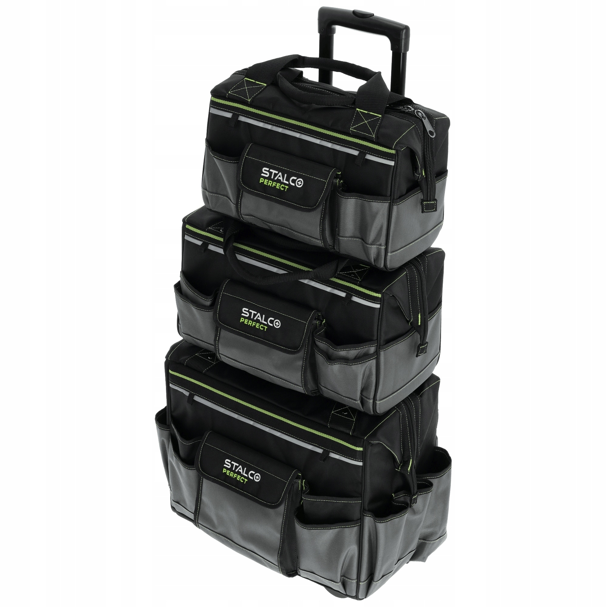 Geanta de scule, Stalco, Negru - eMAG.ro