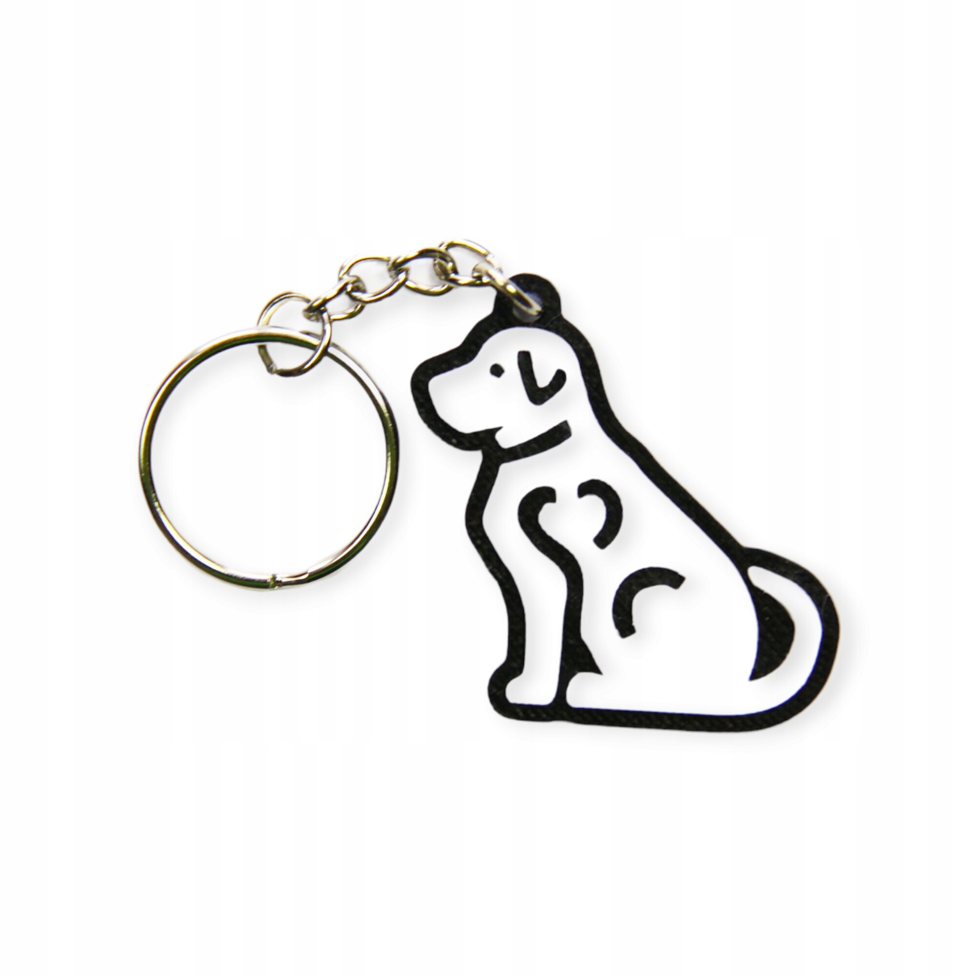 Breloc caine, Alb - eMAG.ro