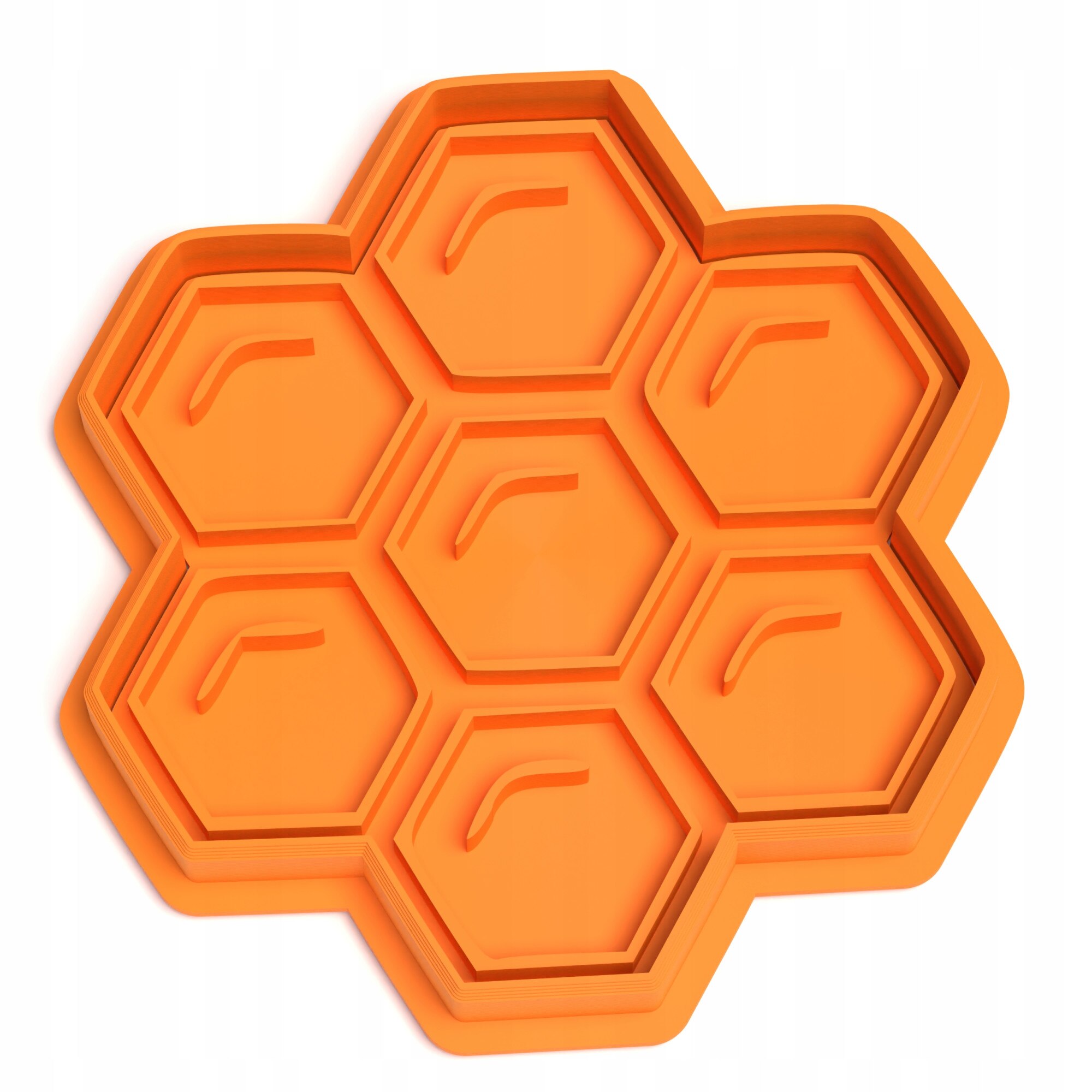 Dispozitiv pentru taiat biscuiti, Forma Fagure, 8 cm x 12 mm, Plastic ...