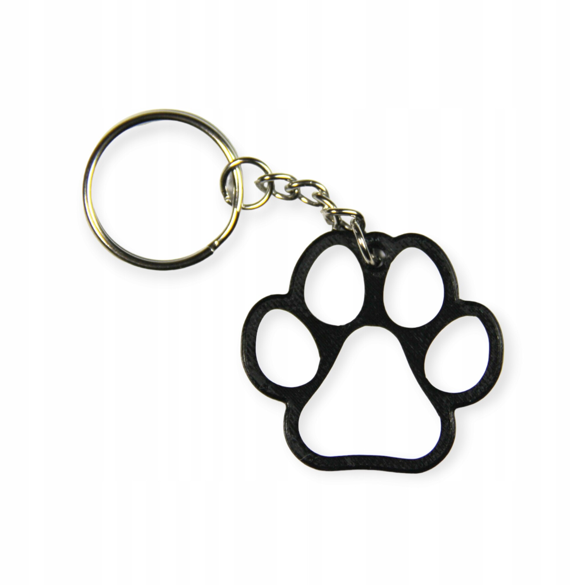 Breloc in forma de labuta de animal, Plastic, 40x35x3 mm, Alb - eMAG.ro