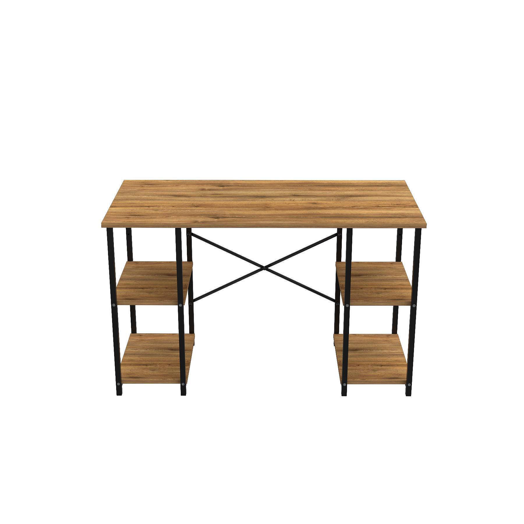 Birou Sani, Mitra, Stejar Atlantis, 120 x 60 x 72 cm - eMAG.ro