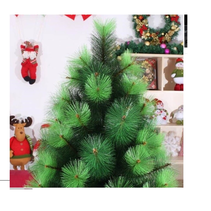 Brad lung de conifer de culoare verde 60 cm - eMAG.ro