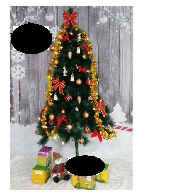 Brad lung de conifer de culoare verde 60 cm - eMAG.ro