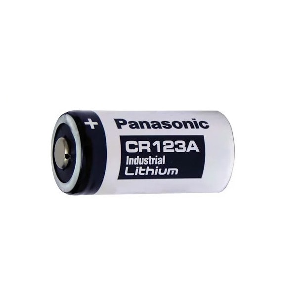 Baterie litiu Panasonic CR123A 3V Industrial lithium, 1550mAh - eMAG.ro