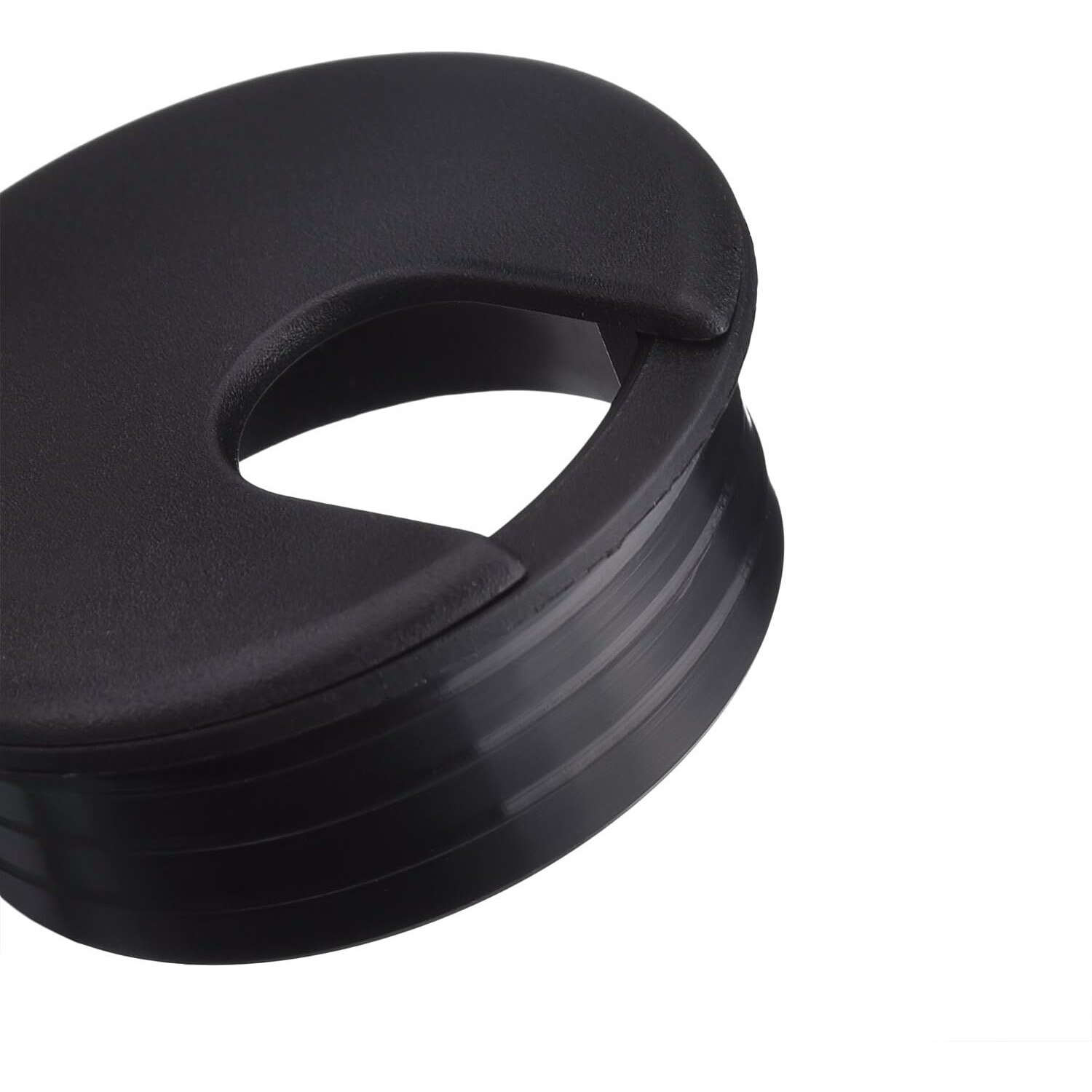 Set 6 capace pentru gauri pentru cabluri de birou, LLWL, Plastic, 45 mm ...