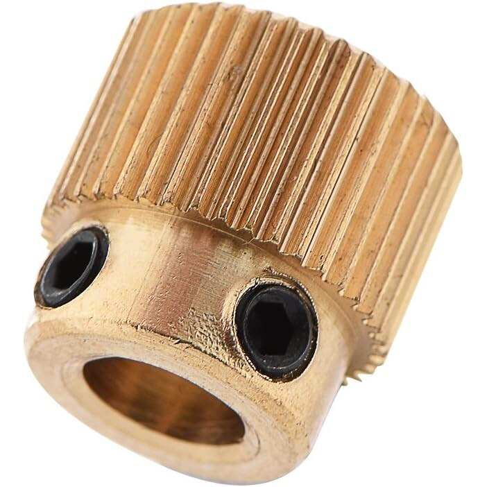 Set 10 roti imprimanta, LLWL, Metal, Auriu - eMAG.ro